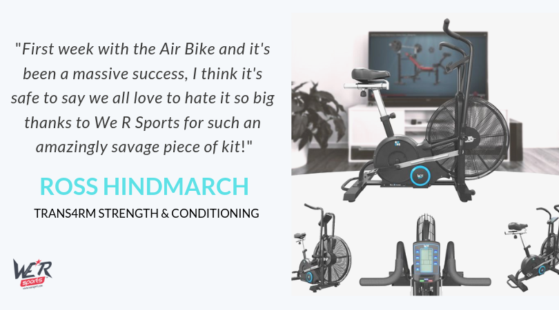 Trans4rm Strength & Conditioning Loving Their Air Uno Exercise Bike