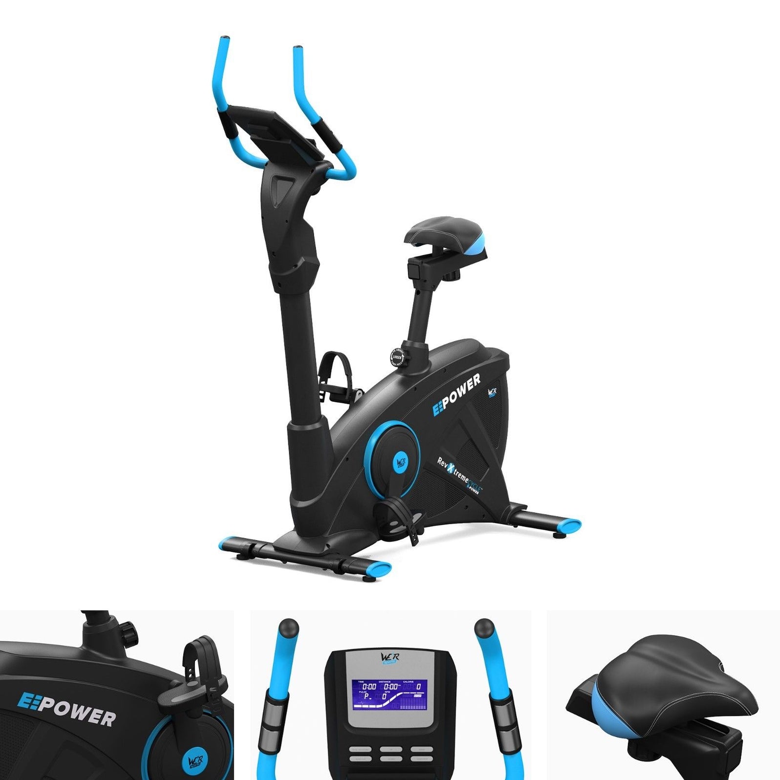 RevXtreme E-Power Cardio Magnetic Exercise Bike